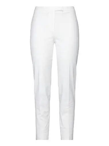 Peserico Tapered Mid-rise Pants - White