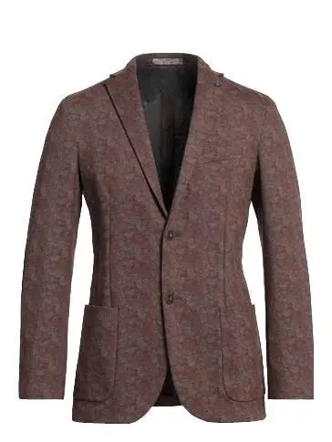 CC COLLECTION CORNELIANI Blazer Size Cotton, Polyamide, Elastane - Brown