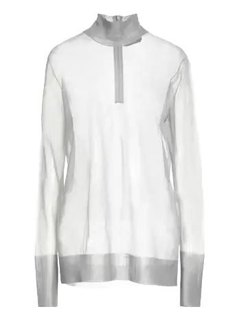 Dolce & Gabbana Turtleneck Polyester Top - Grey