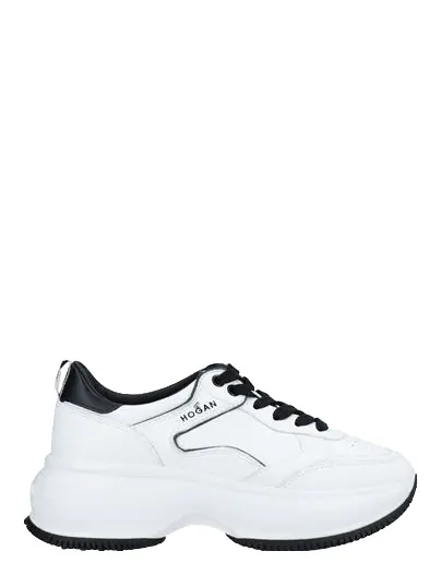 Hogan Leather Sneakers - White