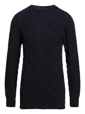 BROOKSFIELD Sweater In Wool And Polyamide - Dark Blue