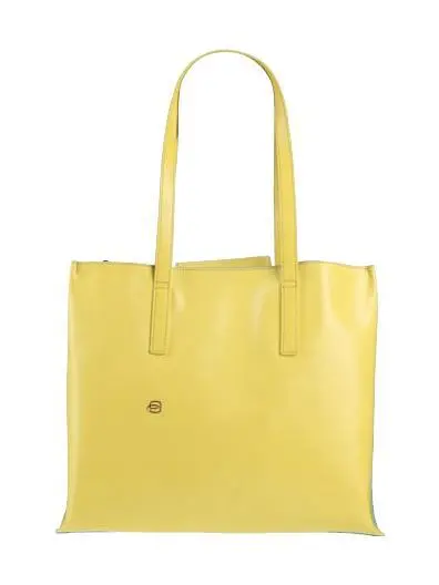 PIQUADRO Light Calfskin Tote - Yellow