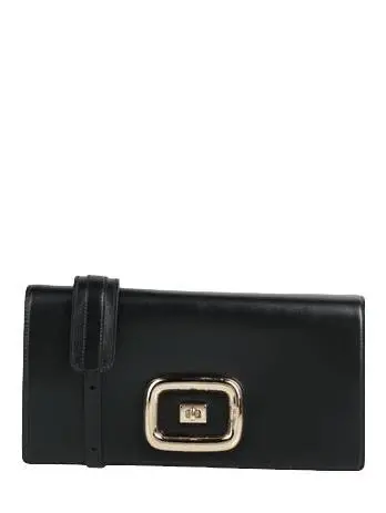 ROGER VIVIER Calfskin Cross-body Bag - Black