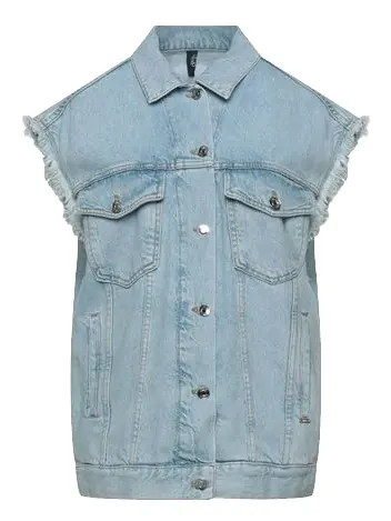 LIU •JO Denim Vest - Blue