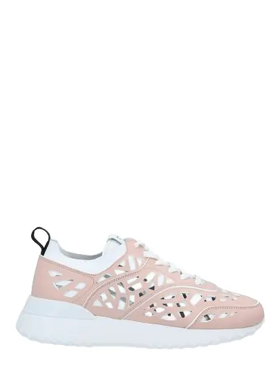 TOD'S Leather Low-top Sneakers - Pink