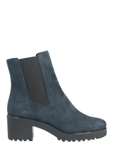 Hogan Leather And Textile Chelsea Boots - Blue