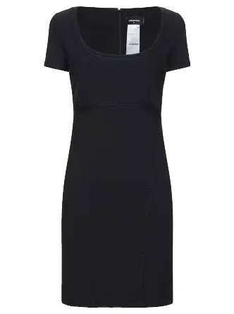 Dsquared2 Embroidered Bodycon Mini Dress - Black