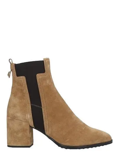 TOD'S Ankle Boots In Leather - Beige