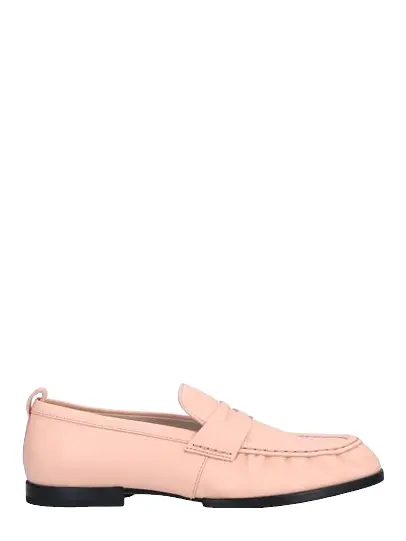 TOD'S Penny Loafers In Leather - Pink