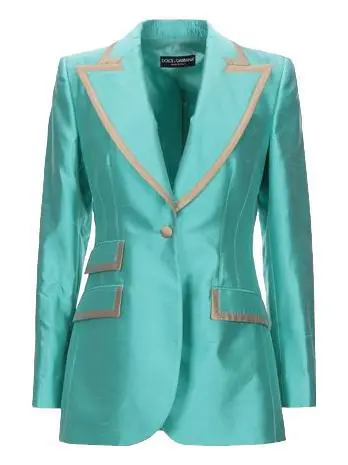 Dolce & Gabbana Shantung Blazer - Blue