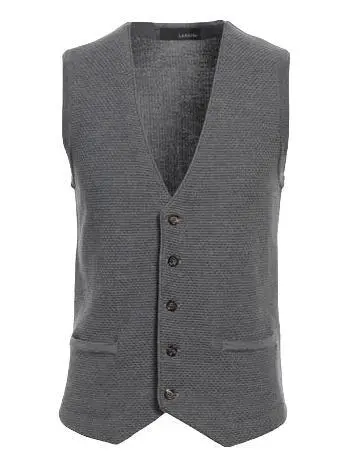 LARDINI Wool Cardigan - Grey