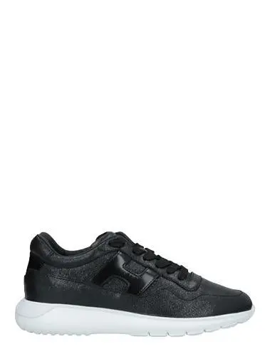 Hogan Leather Low-top Sneakers - Black