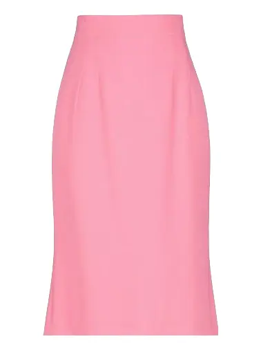 Dolce & Gabbana Midi Flared Skirt - Pink