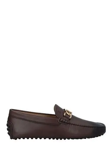 TOD'S Leather Loafers - Brown