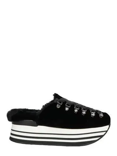 Hogan Textile Fiber Sneakers - Black