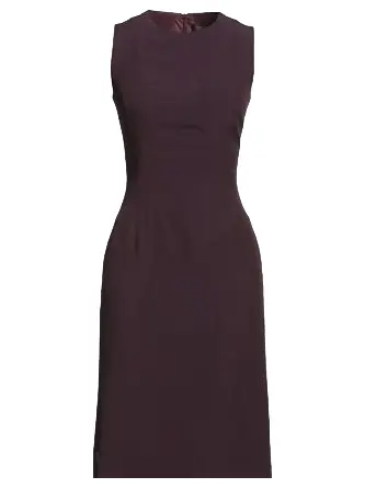 TRUSSARDI Flared Midi Dress - Purple