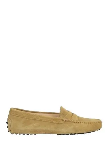 TOD'S Leather Loafers - Beige