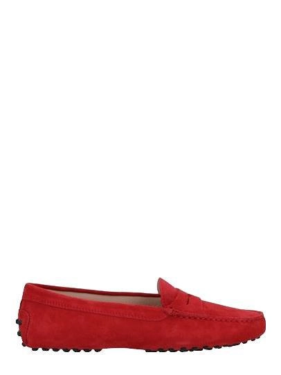 TOD'S Loafers Size Leather - Red