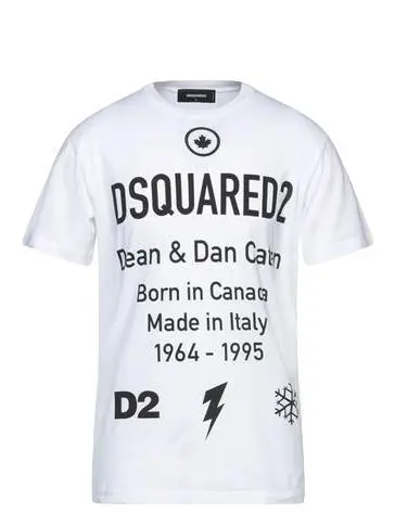 Dsquared2 T-shirt Size Cotton - White