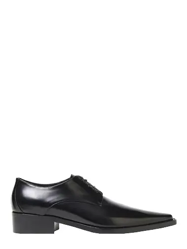 Dolce & Gabbana Lace-up Leather Shoes - Black