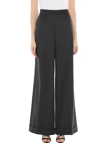 Dolce & Gabbana Wide-leg Cashmere Pants - Grey