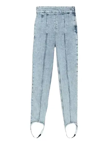 Isabel Marant Jeans In Cotton And Elastane - Blue