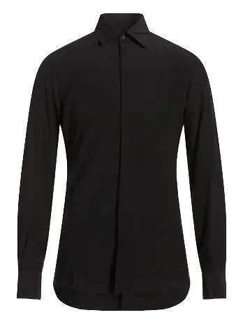 Dolce & Gabbana Gold Shirt Size Silk - Black