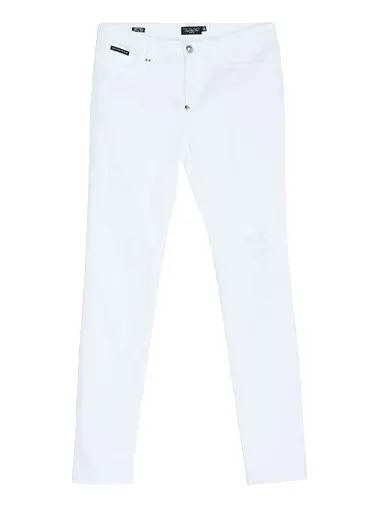Philipp Plein Straight-leg Pants - White