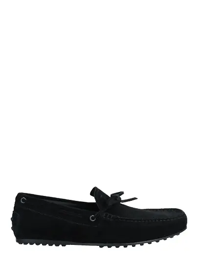 TOD'S Leather Loafers - Black