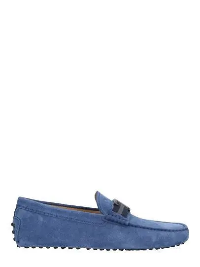TOD'S Leather Loafers - Blue