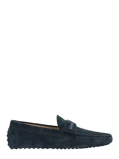 TOD'S Leather Loafers - Blue