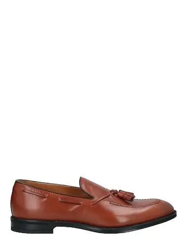 DOUCAL'S Loafers In Calfskin With Tassels - Brown