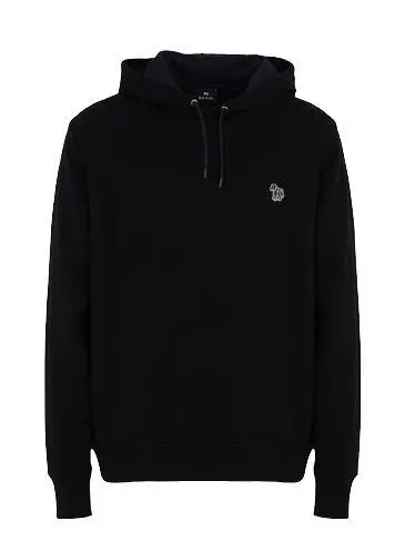 Paul Smith Regular-fit Organic Cotton Hoodie - Black