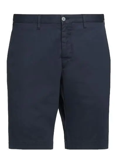 Fedeli Cotton Blend Shorts - Navy