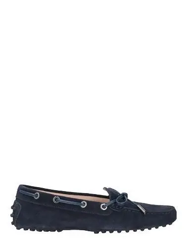TOD'S Leather Loafers - Navy