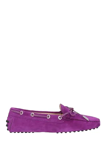 TOD'S Loafers In Leather - Purple
