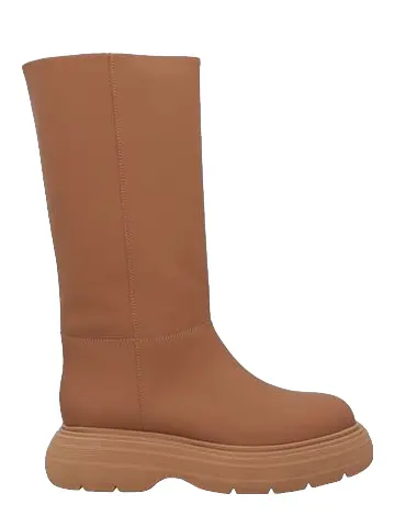 Gia Couture Calfskin Boots - Beige