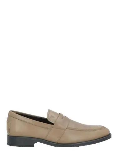 TOD'S Loafers In Leather - Grey