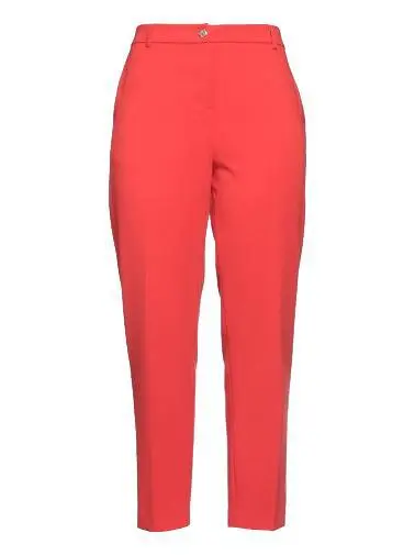 ANNA MOLINARI Tapered Crepe Pants - Red