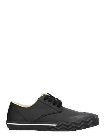 MAISON MARGIELA Soft Leather Sneakers - Black