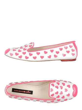 KATIE GRAND LOVES HOGAN Leather Loafers - Pink