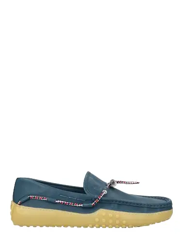 TOD'S Leather Loafers - Blue