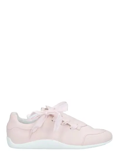 ROGER VIVIER Soft Leather Sneakers - Pink