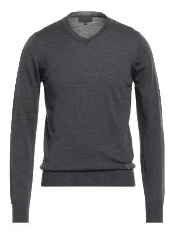 Emporio Armani Sweater In Virgin Wool - Grey
