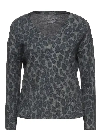 Majestic Filatures Leopard Print T-shirt - Grey