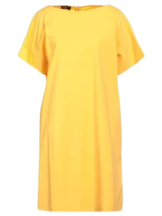 Les Copains Mini Flared Dress - Yellow