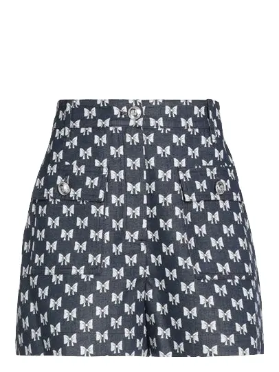 Maje Organic Cotton Shorts - Blue