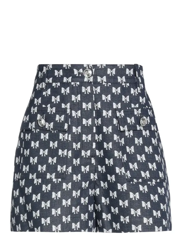 Maje Organic Cotton Shorts - Midnight Blue