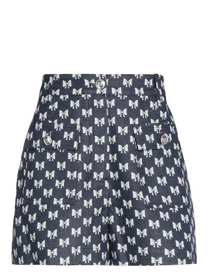 Maje Organic Cotton Shorts - Midnight Blue