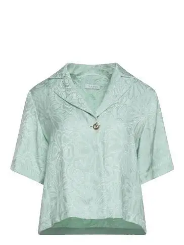 Sandro Jacquard Overshirt - Green